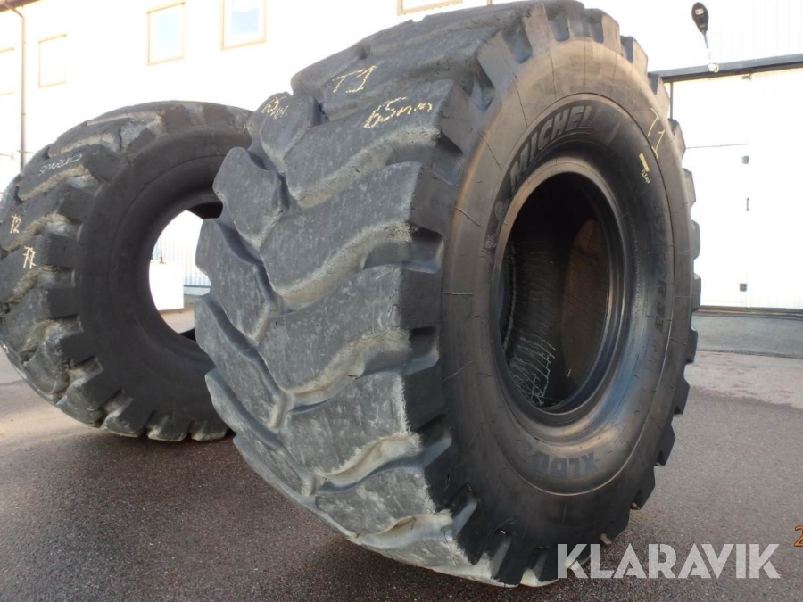 Entreprenaddäck Michelin XLD D2 .35/65R33**, Mölndal, Klarav