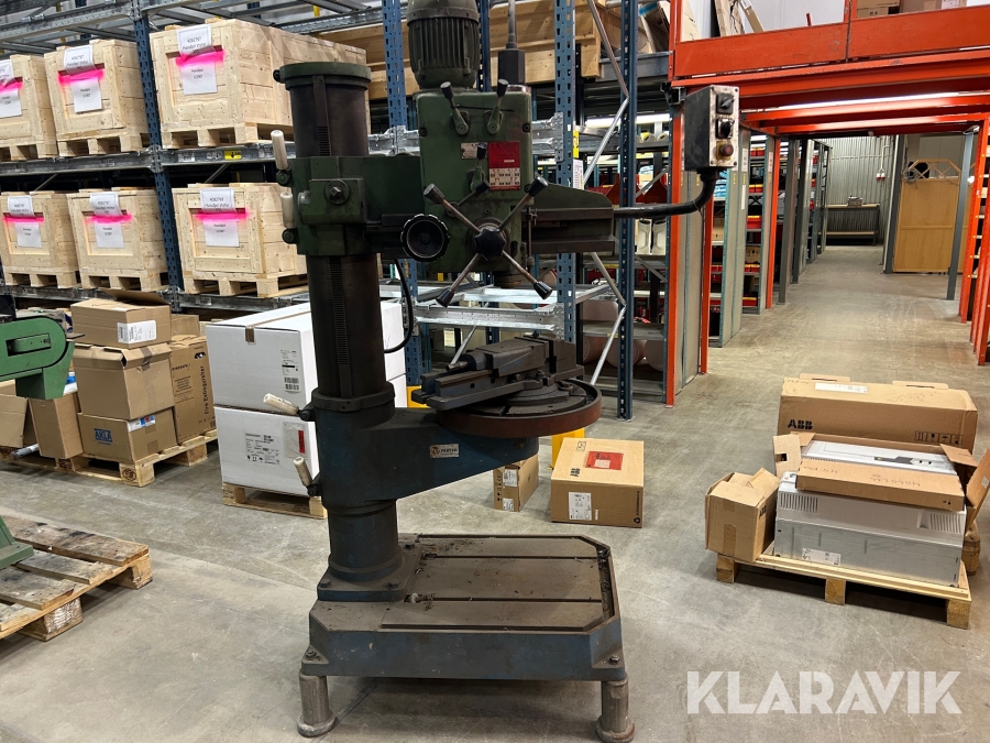 Pelarborrmaskin Modigs RBM 28 B, Askersund, Klaravik auktion