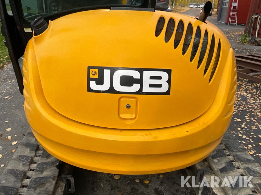 Minigrävmaskin JCB 8055 RTS, Bollnäs, Klaravik auktioner