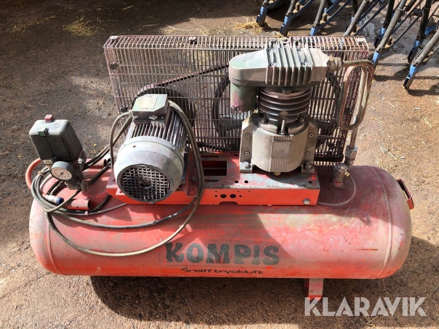 Klaravik Auktioner | Kompressor Greiff tryckluft