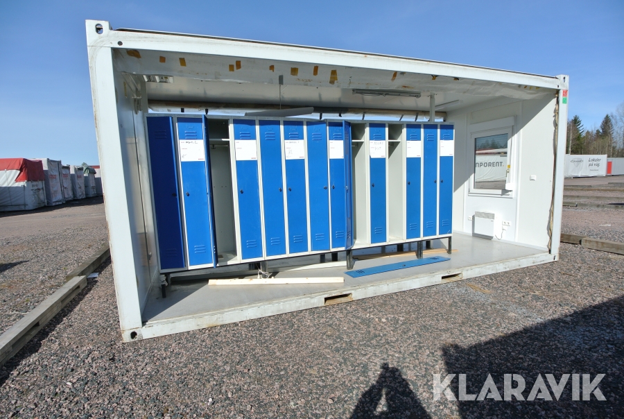 Containermodul CTX containex Mittdel F-B, Jönköping, Klara