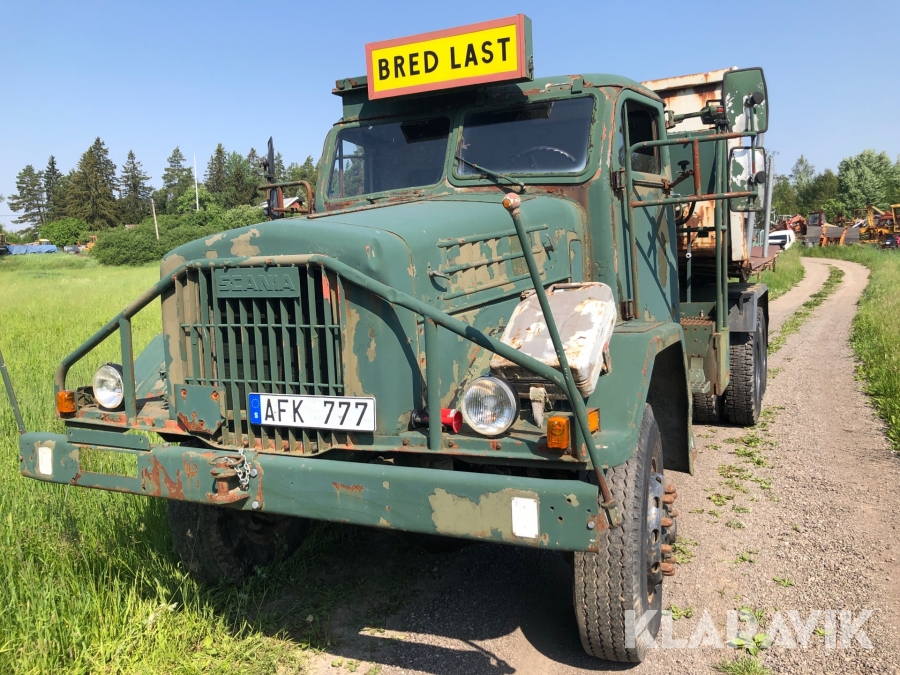 Lastväxlare Scania Vabis LA82 myrslok 6x6