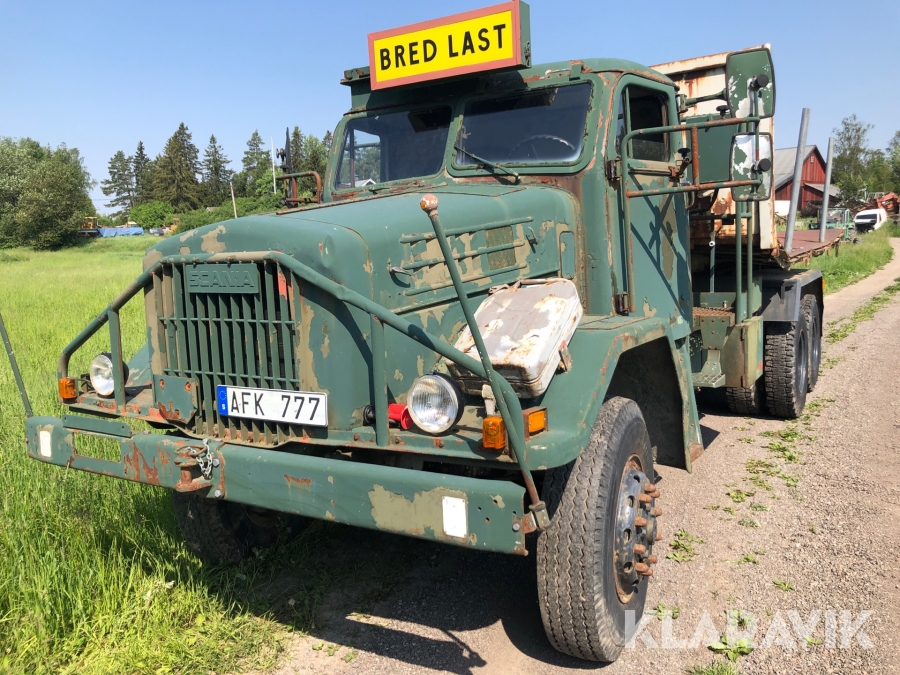 Lastväxlare Scania Vabis LA82 myrslok 6x6