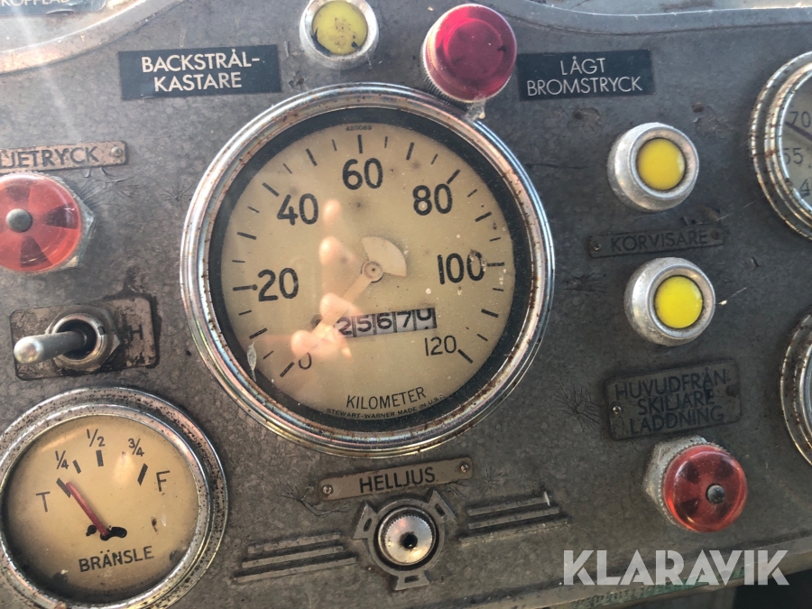 Lastväxlare Scania Vabis LA82 myrslok 6x6