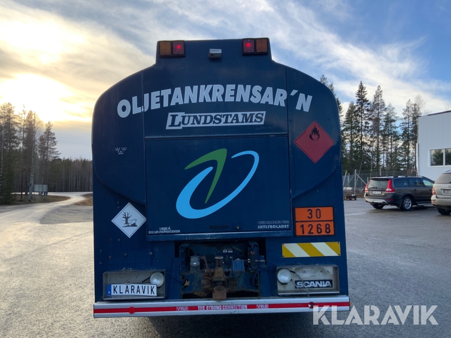 Tankbil Scania P113, Bjurholm, Klaravik auktioner