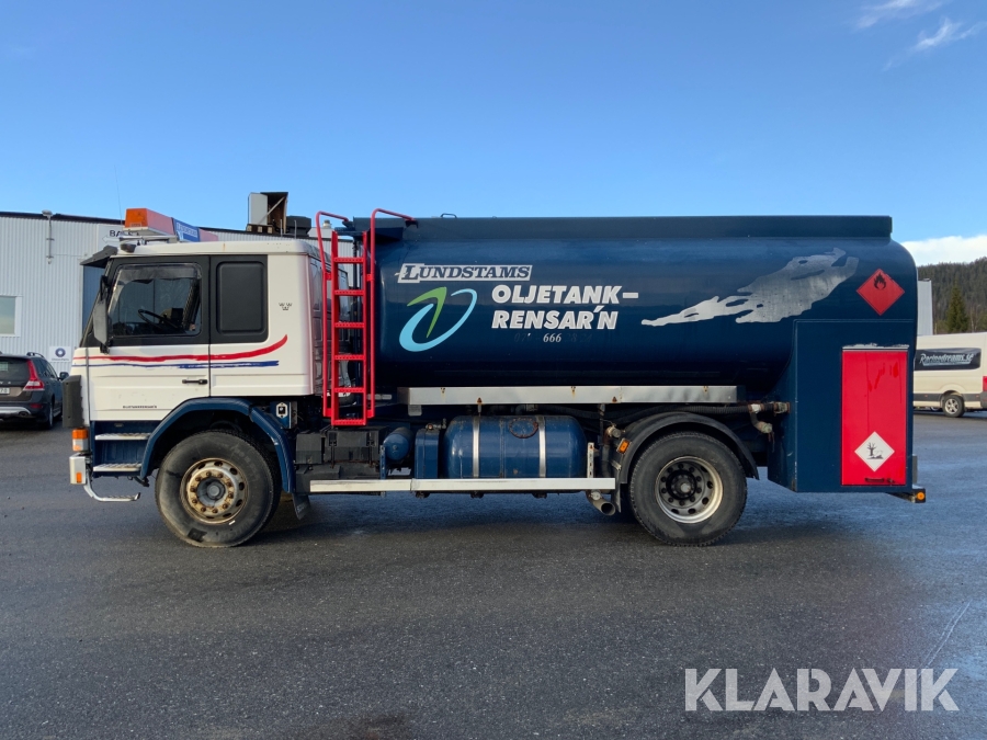 Tankbil Scania P113, Bjurholm, Klaravik auktioner
