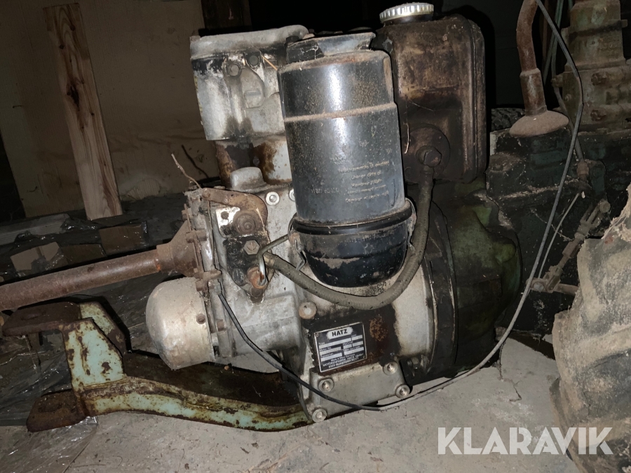 Tvåhjulstraktor Hatz E79, Lekeberg, Klaravik auktioner