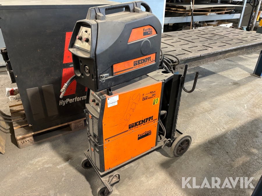 Migsvets Kemppi FastMig KM400 / MF33, Lidköping, Klaravik au