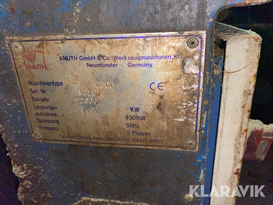 Såg Knuth Hb 280b, Norberg, Klaravik auktioner