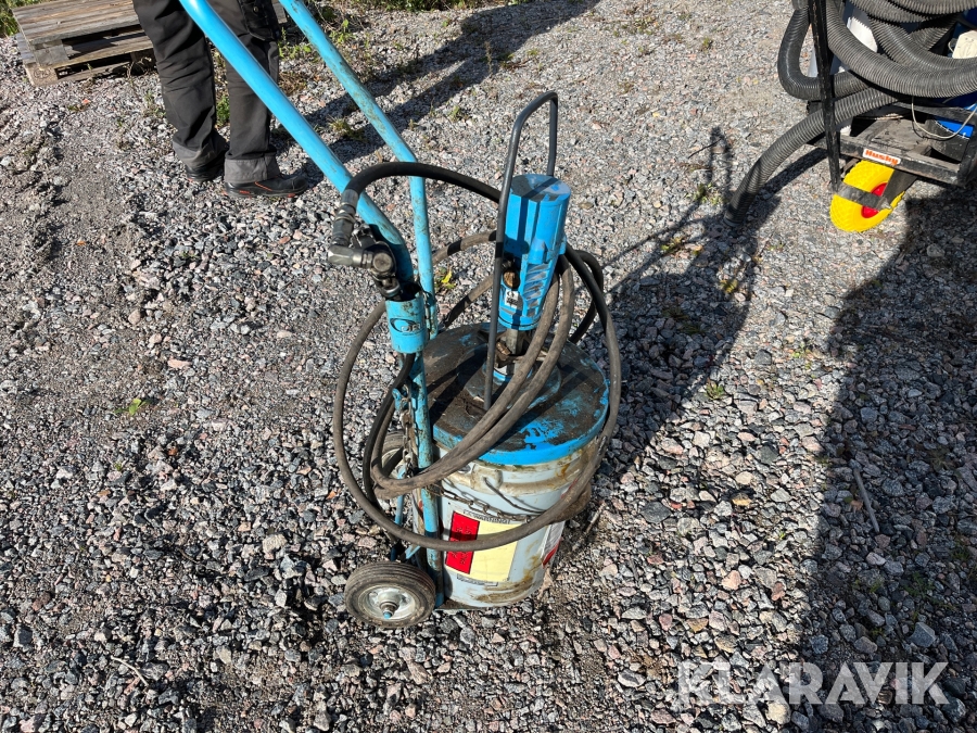 Tryckluftsdriven fettspruta Orion 405150, Norrtälje, Klaravi