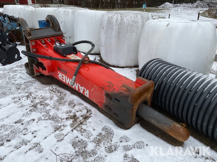 Hydraulhammare Rammer 4099E, Habo, Klaravik auktioner