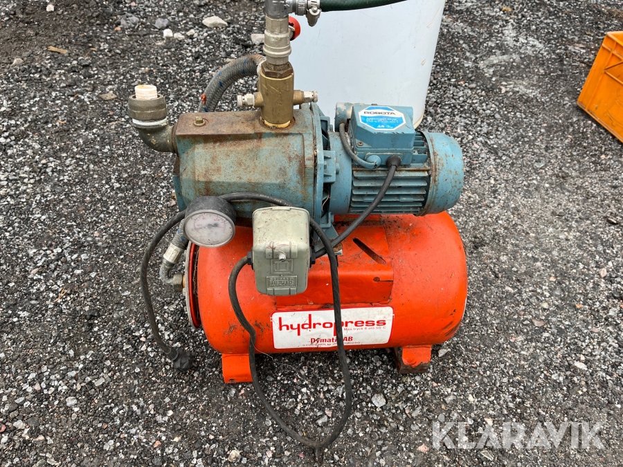 Hydropress, Vallentuna, Klaravik auktioner