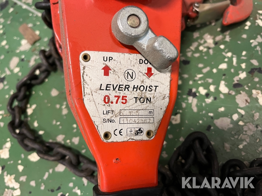 Telfer Lever Hoist, Nacka, Klaravik auktioner