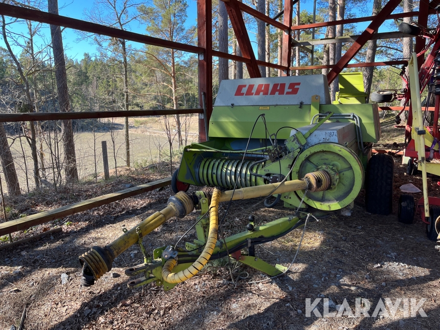 Småbalspress Claas Markant 55, Värmdö, Klaravik auktioner