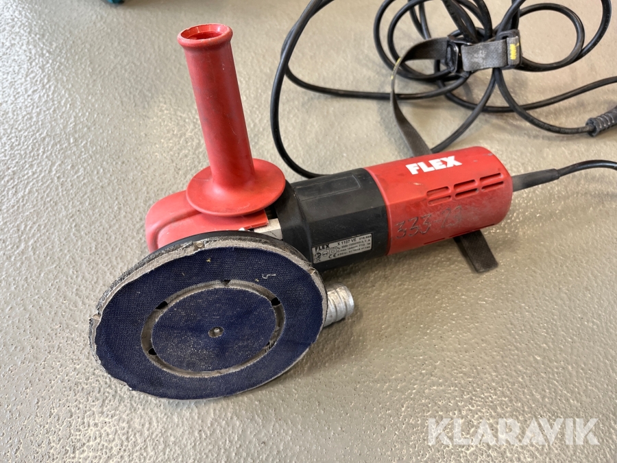 Slipmaskin Flex X1107VE, Stockholm, Klaravik auktioner