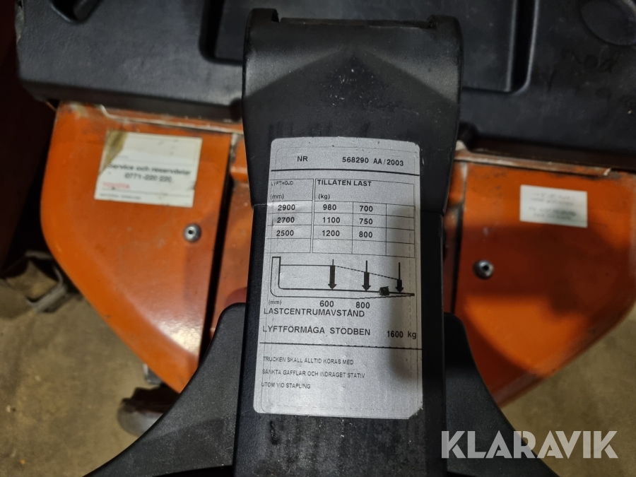 2st Ledstaplare Toyota LSV 1600 + S12F