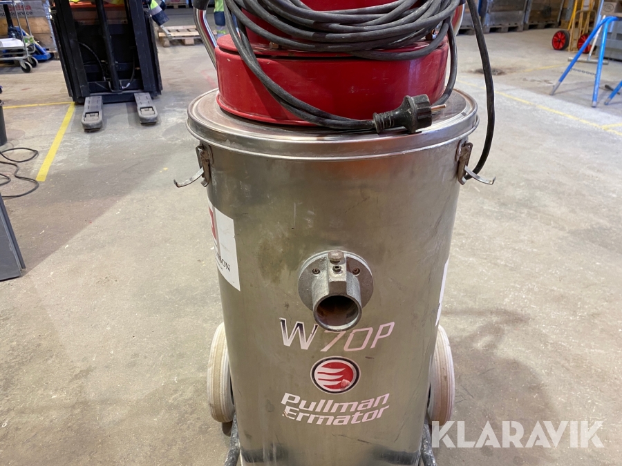 Vattendammsugare Pullman Ermator W70P, Huddinge, Klaravik au