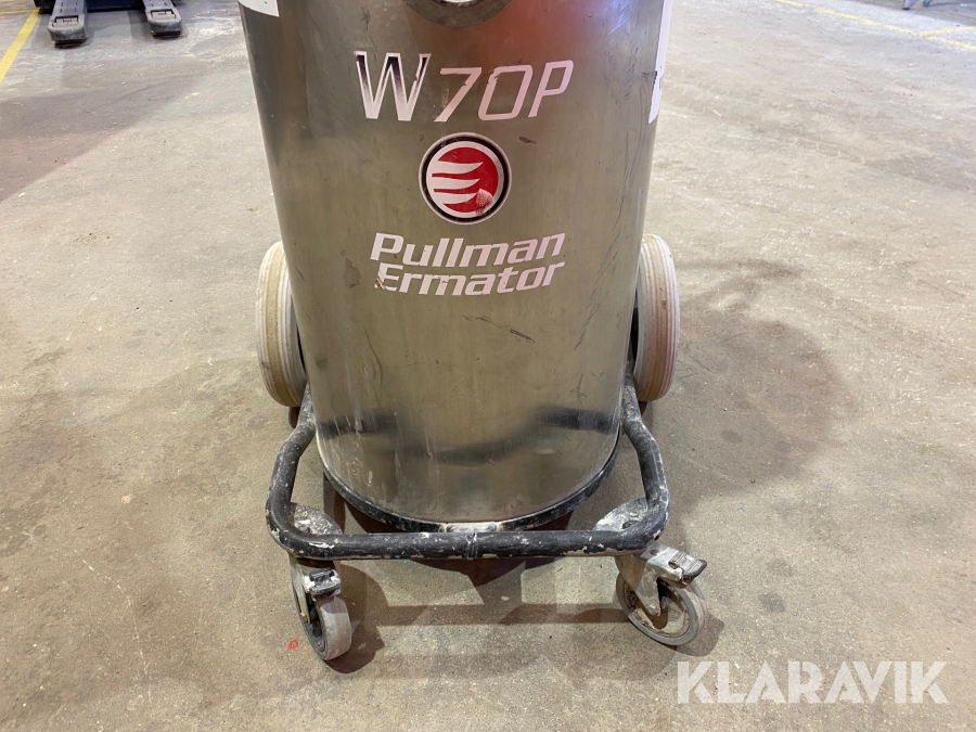 Vattendammsugare Pullman Ermator W70P, Huddinge, Klaravik au