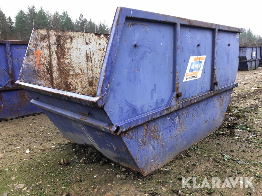 Avfallscontainer ca 8-10 m3