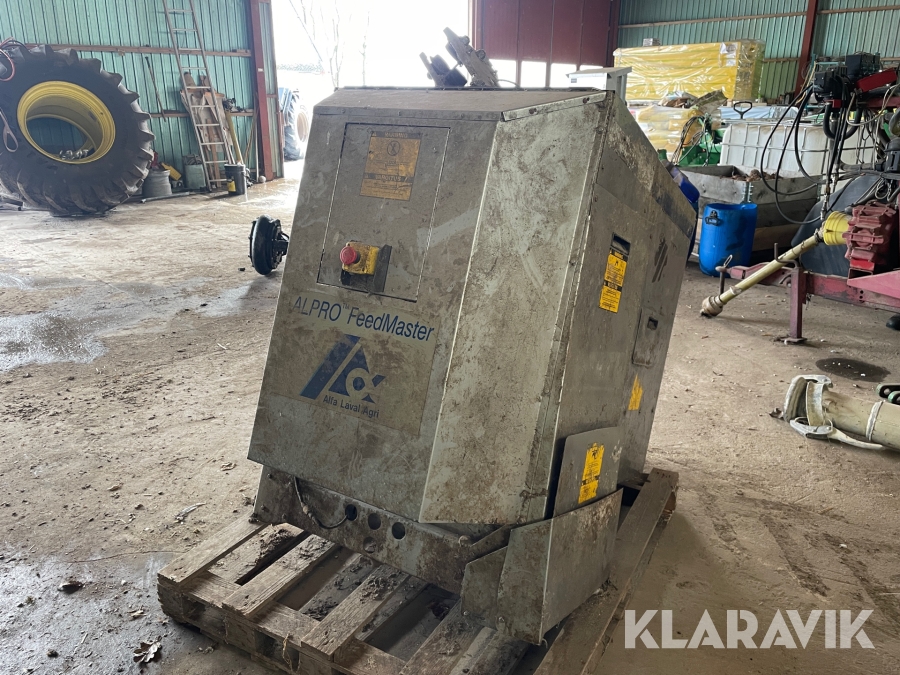 Datafodervagn Alfa Laval Agri Alpro FeedMaster, Mörbylånga,