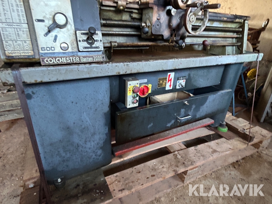 Svarv Colchester Bantam 2000, Vänersborg, Klaravik auktioner