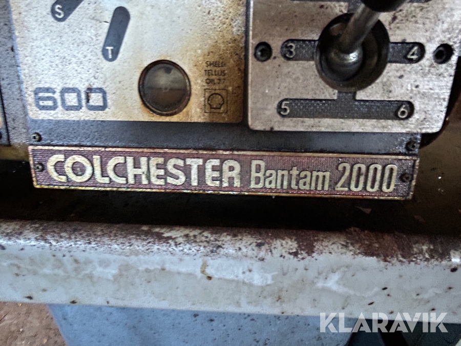 Svarv Colchester Bantam 2000, Vänersborg, Klaravik auktioner