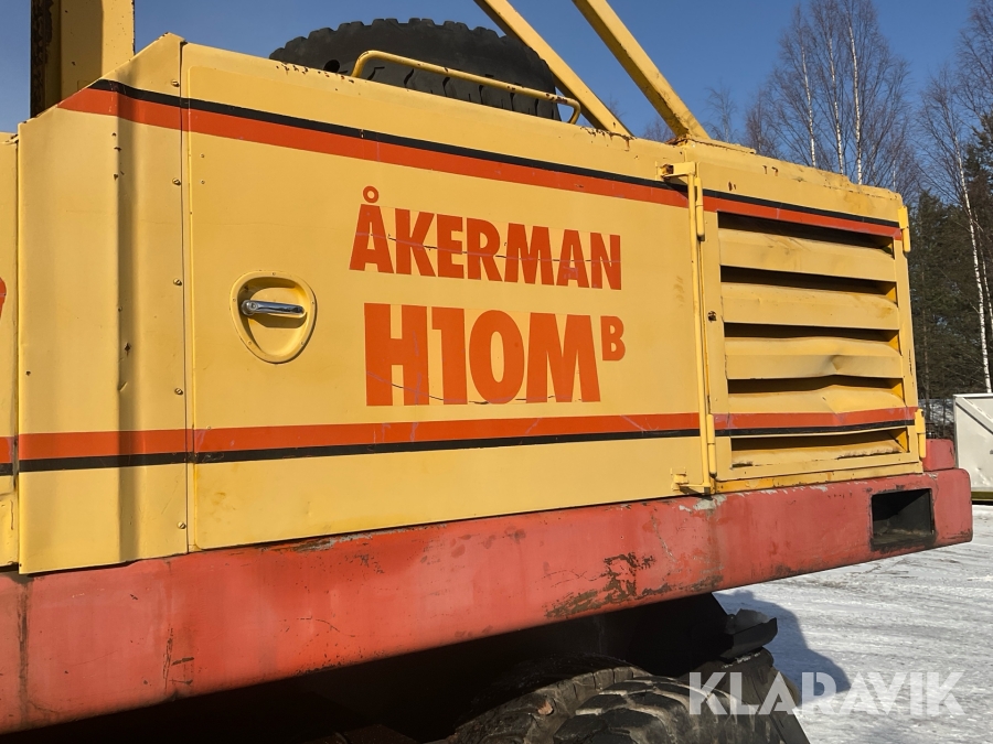 Grävmaskin Åkerman H10MB, Nordanstig, Klaravik auktioner