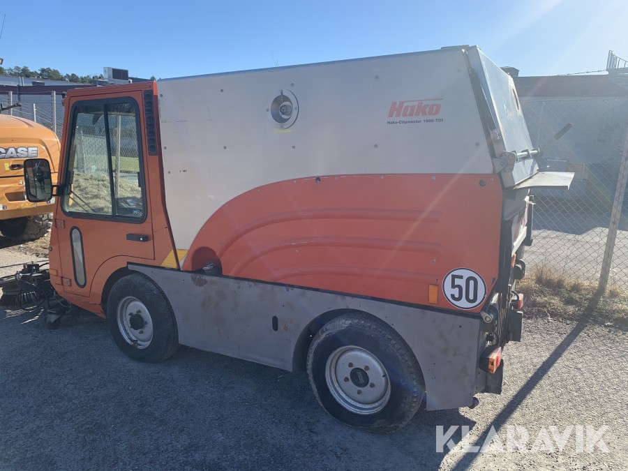 Sopmaskin Hako Citymaster 1800 Tdi