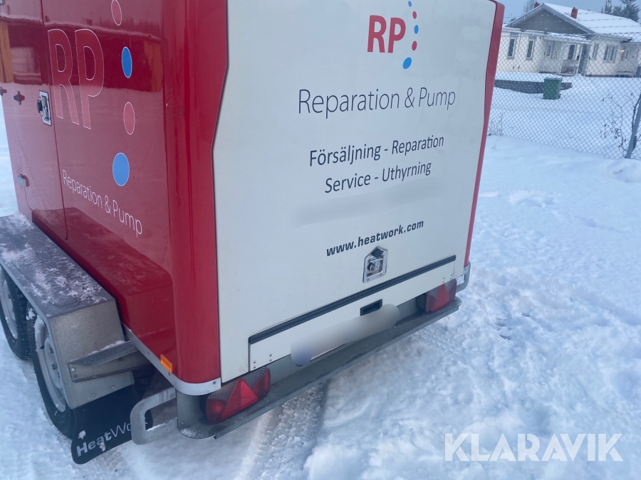 Tjältiningsutrustning Heatwork HD700