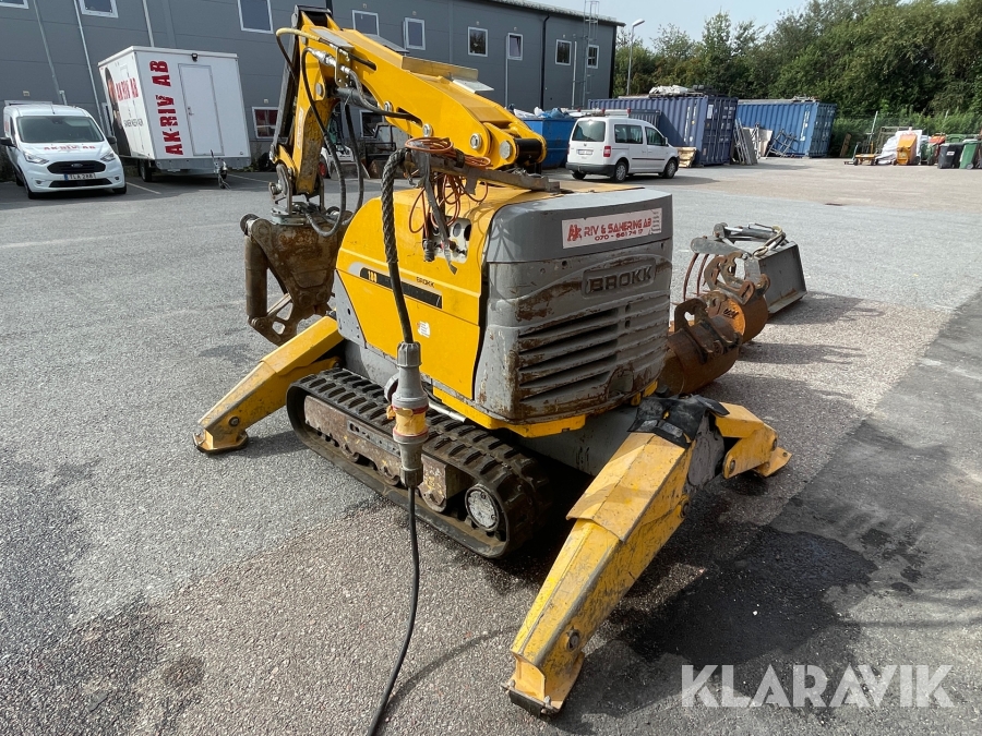 Rivningsrobot Brokk 180, Uppsala, Klaravik auktioner