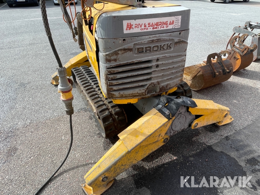 Rivningsrobot Brokk 180, Uppsala, Klaravik auktioner