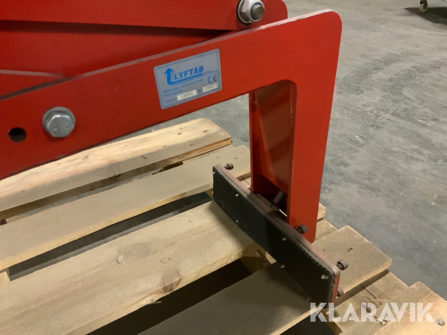 Lyftredskap Lyftab, Vetlanda, Klaravik auktioner