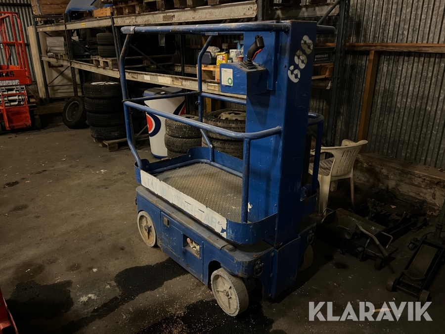 Pelarlift UpRight TM12, Tranås, Klaravi