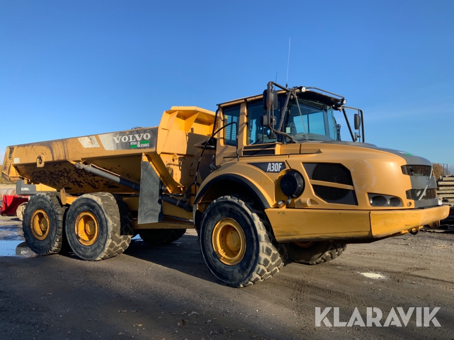 Dumper Volvo A30F, Katrineholm, Klaravik auktioner
