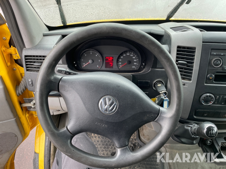 Flakbil Volkswagen Crafter, Karlstad, Klaravik auktioner