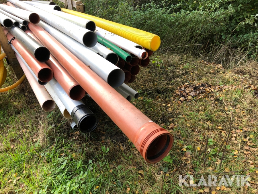 Klaravik Auktioner | Diverse VVS-rör