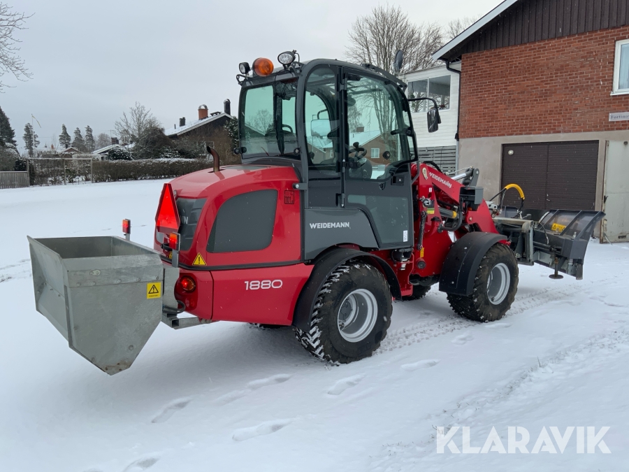 Hjullastare Weidemann 1880, Skövde, Klaravik auktioner