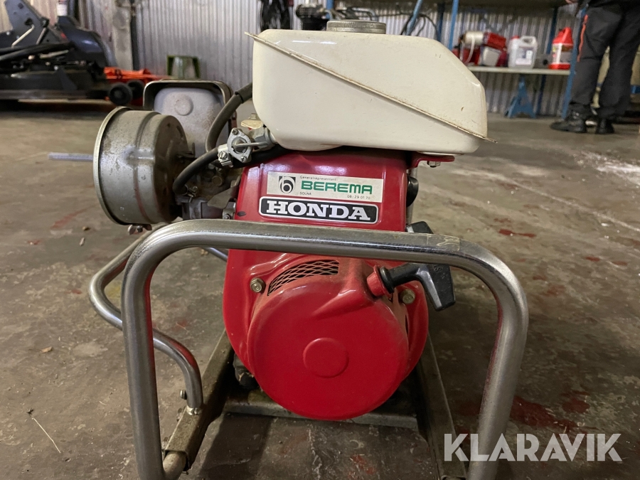 Elverk Honda E800, Svenljunga, Klaravik auktioner