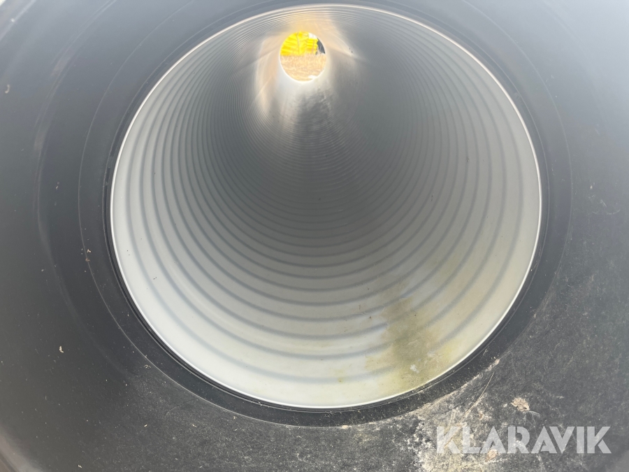 Vägtrummor/ dagvattenrör dn600 PP, 2 st - SN8, Nordic Poly M