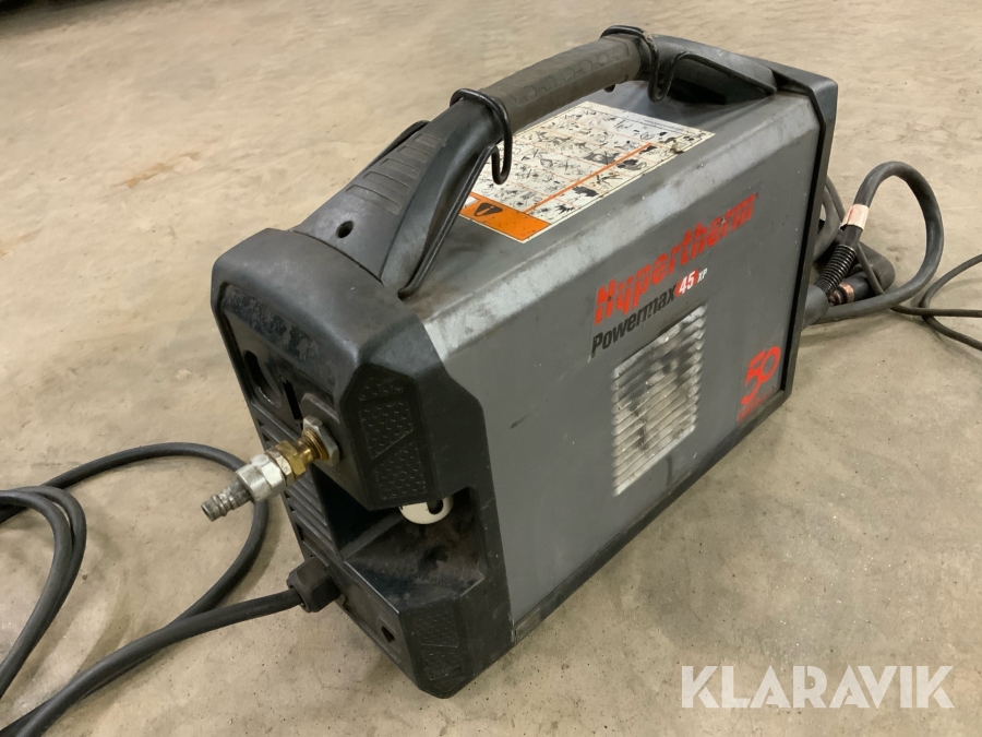 Plasmaskärare Hypertherm Powermax45 XP, Skara, Klaravik aukt