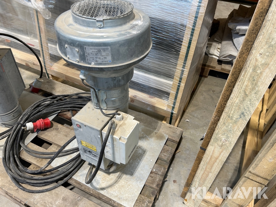 Värmefläktar Veab CV 160-50-ME, Kävlinge, Klaravik auktioner