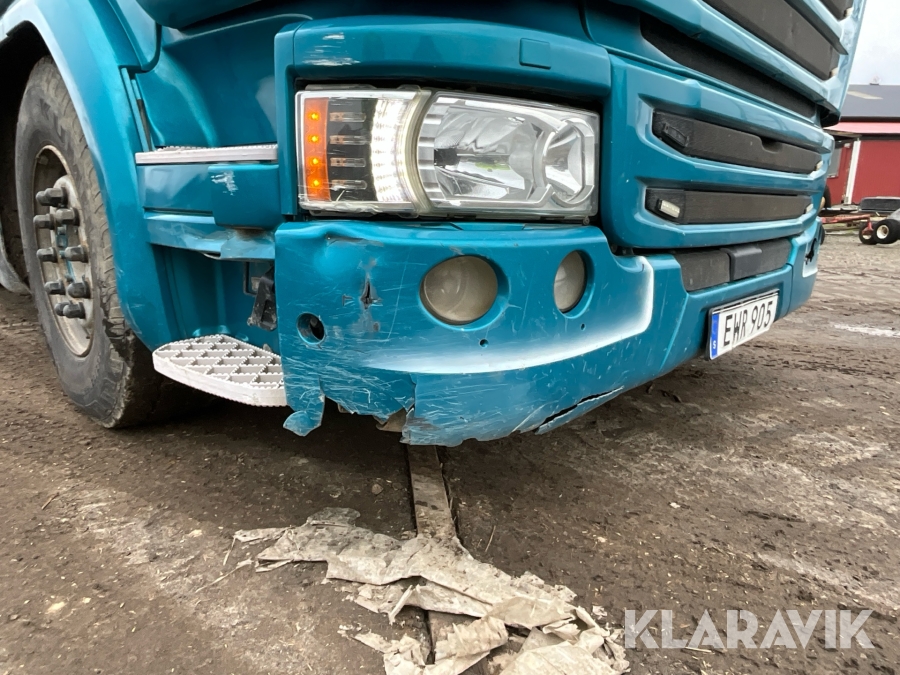 Tippekipage Scania G490 8X4, Lund, Klaravik auktioner