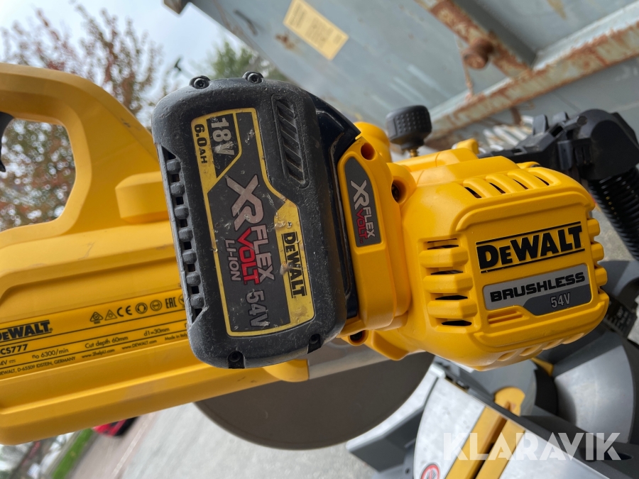 Sågmaskin batteri DeWalt Brushless DCS777, Göteborg, Klaravi