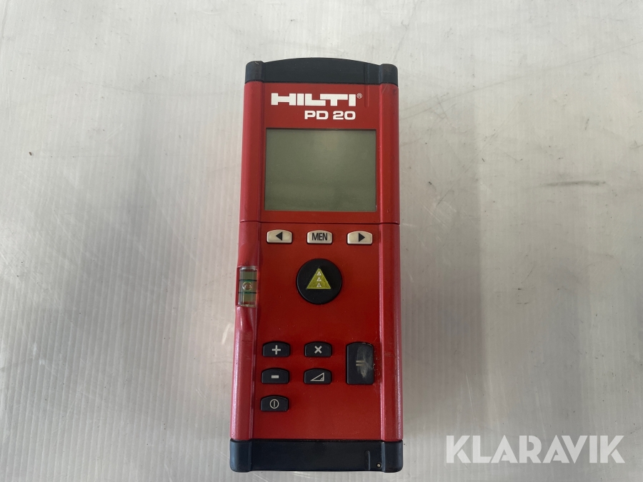 Avståndsmätare Hilti PD20, Svalöv, Klaravik auktioner