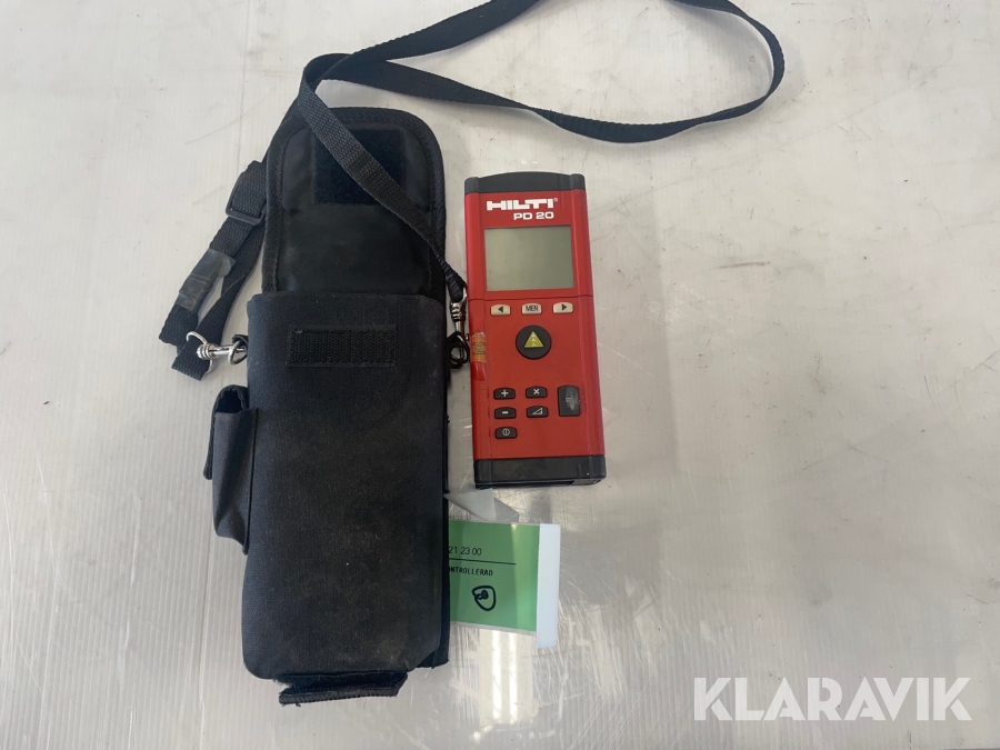 Avståndsmätare Hilti PD20, Svalöv, Klaravik auktioner