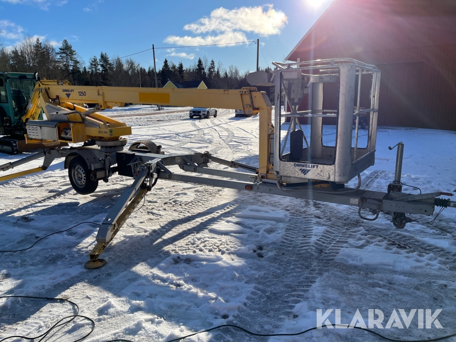 Släpvagnslift Ommelift 1250, Ödeshög, Klaravik auktioner