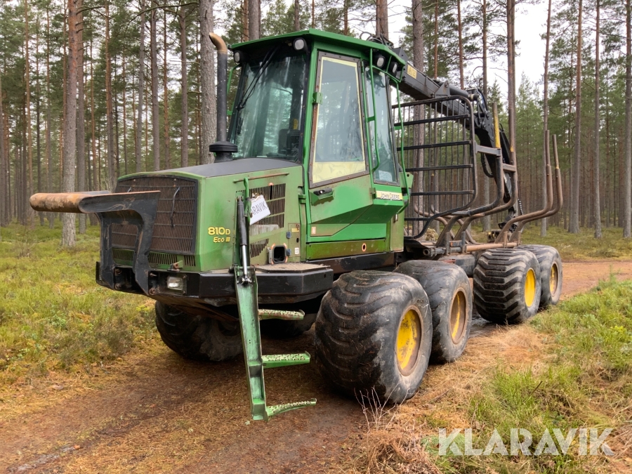 Skotare John Deere 810D, Tibro, Klaravik auktioner