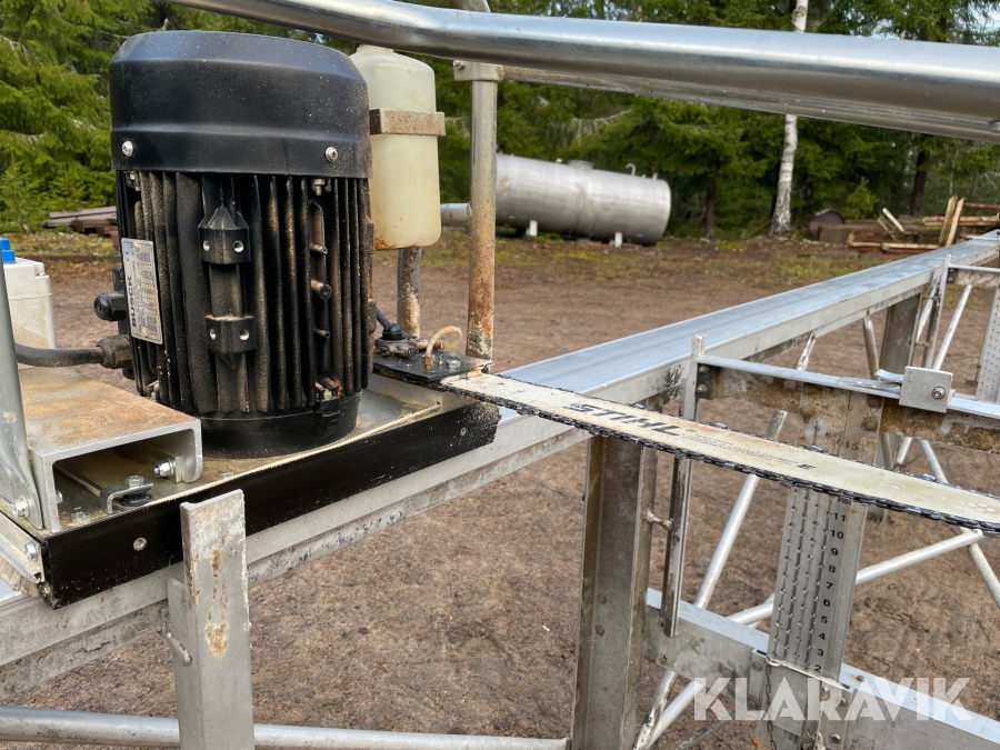 Klaravik Auktioner | Sågbänk Logosol Solosågen