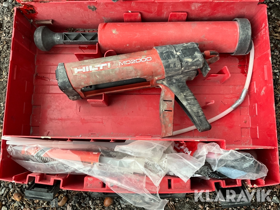 Manuell injekteringspistol Hilti HIT MD 2000, Huddinge, Kla