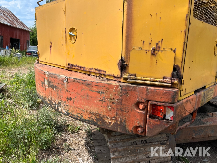 Grävmaskin Åkerman H9, Gotland, Klaravik auktioner